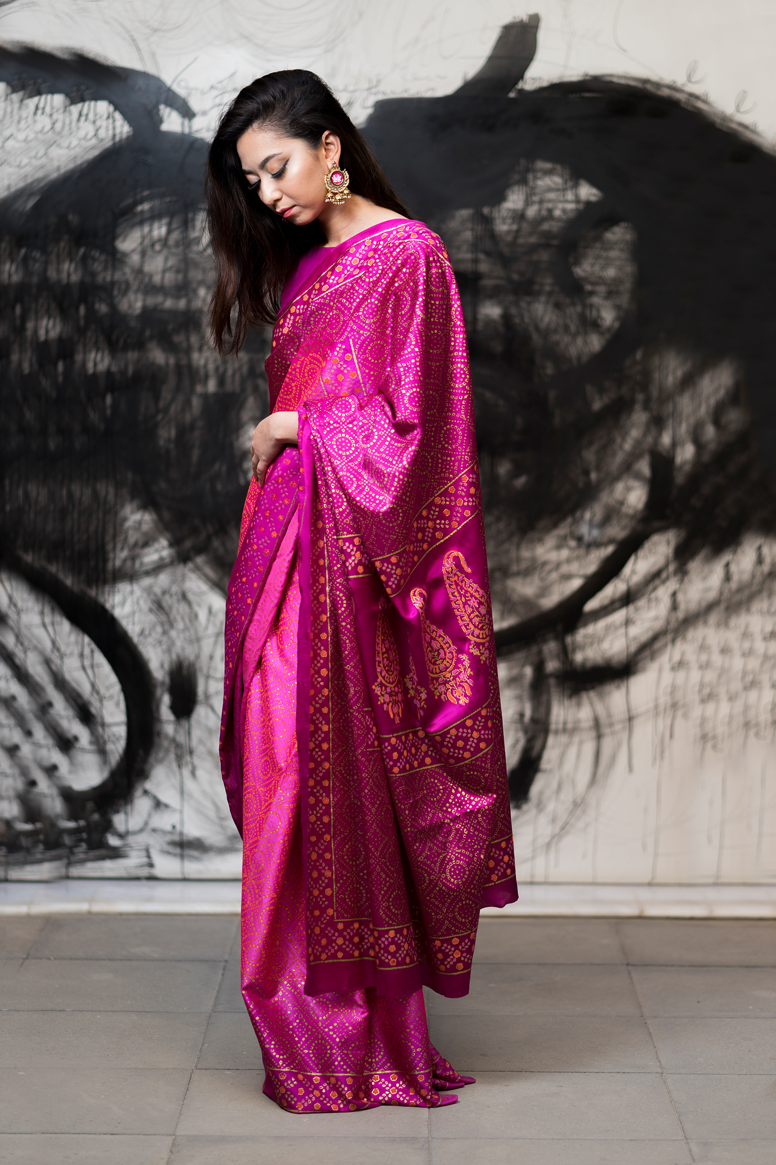 Gulabi Chunri – Neem Block Prints